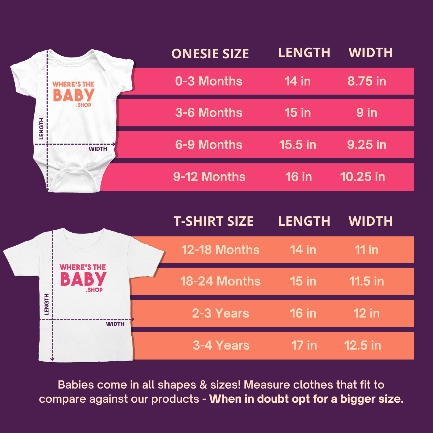 Name Tag Onesie – Where's The Baby